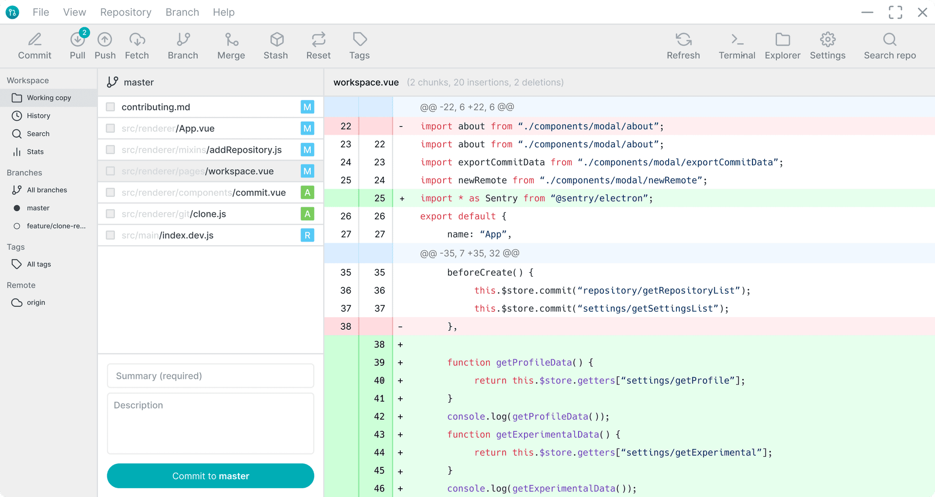 One Stop. Git Repository | Thermal